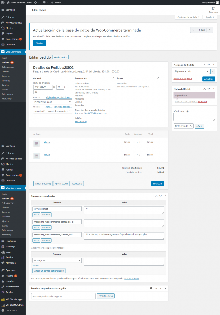 Mercado Pago Pagos Recurrentes Suscripciones Woocommerce